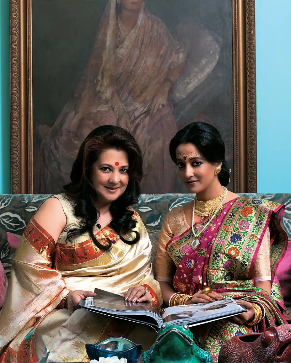 In Her Mother’s Sari
